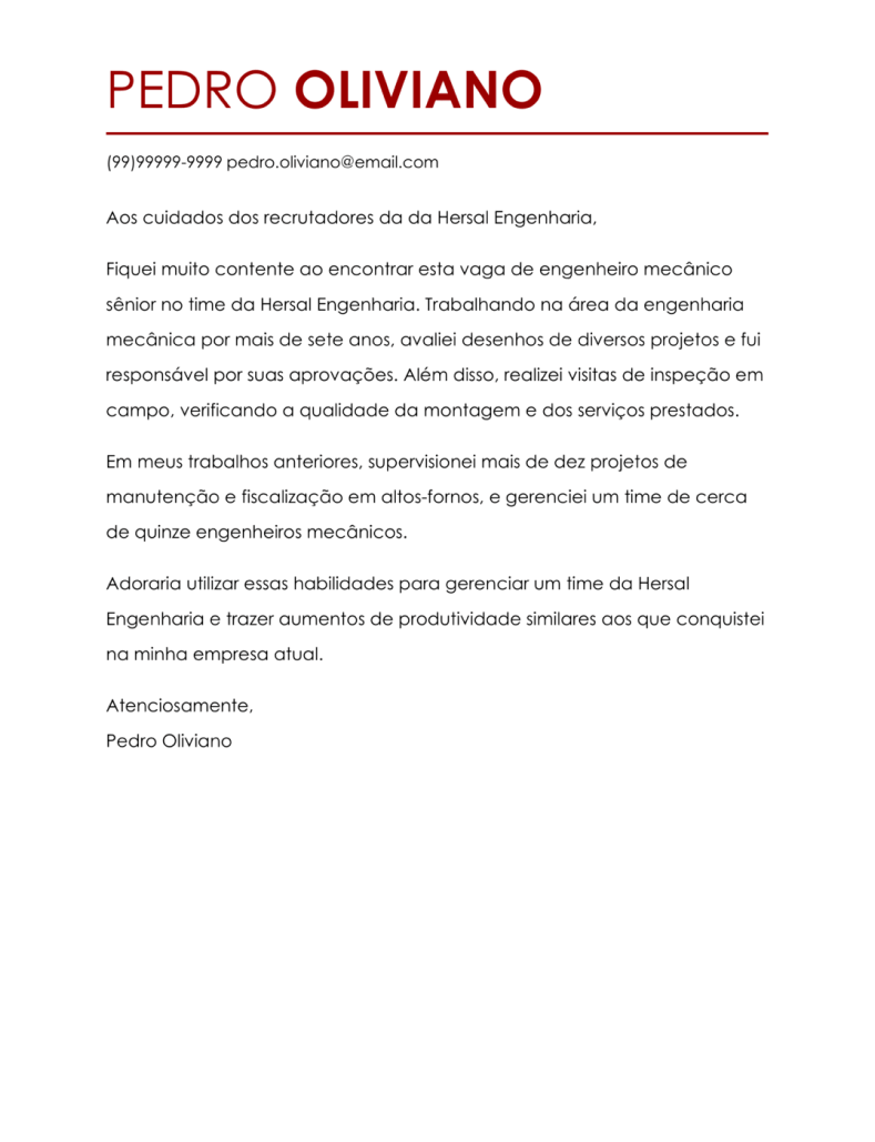 Os Melhores Modelos De Carta De Apresenta o Os Melhores Modelos De Carta De Apresenta o