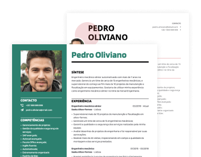 Modelo de currículo de programador: exemplo com objetivo