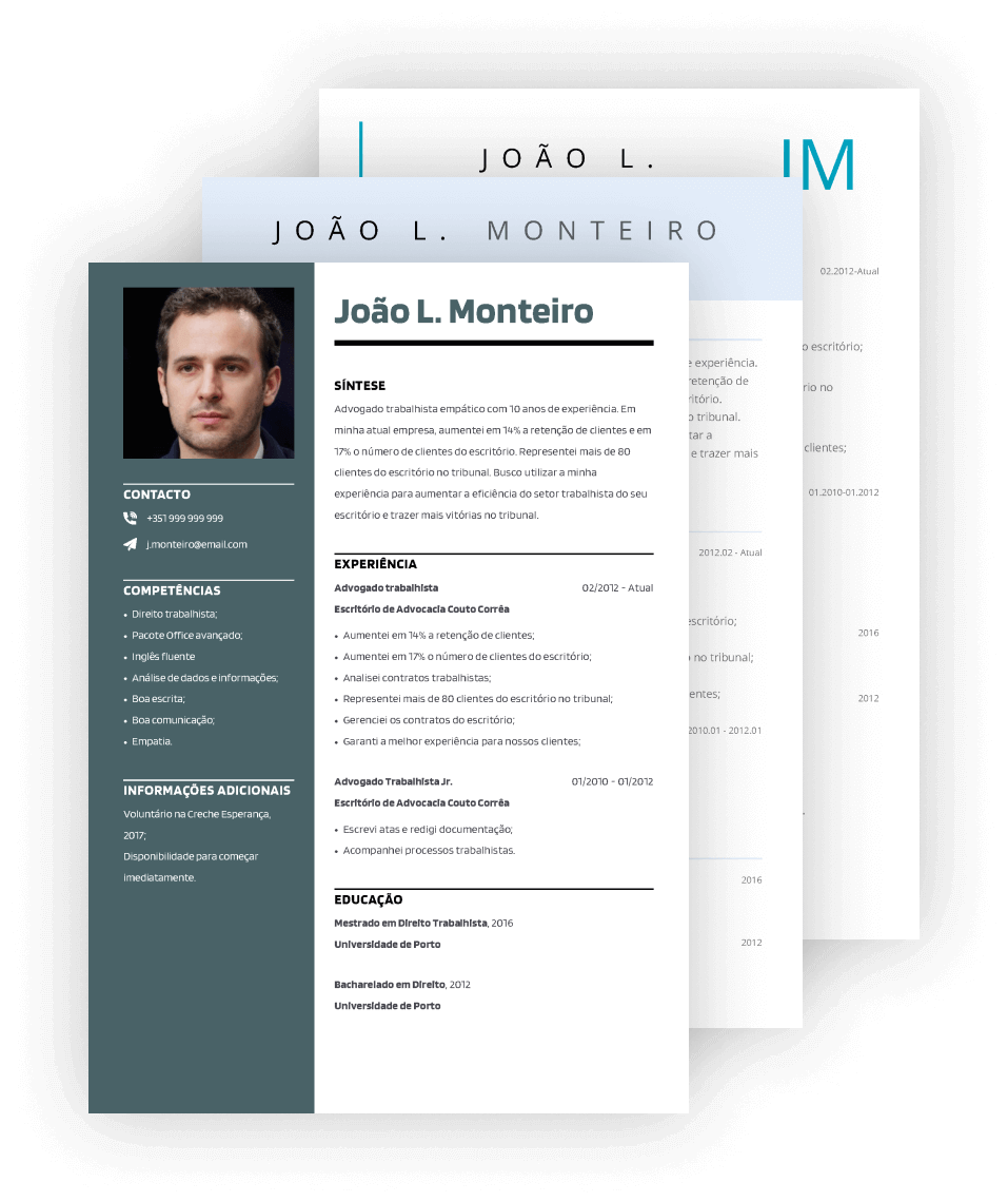 Exemplos de curriculum vitae: currículos preenchidos grátis