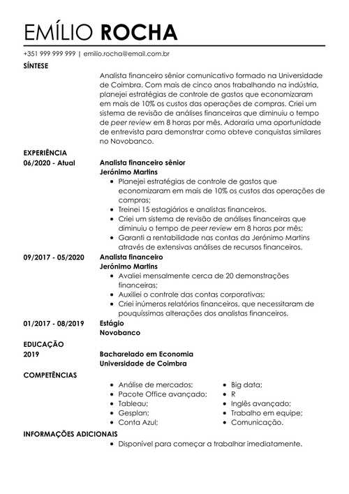 Curriculum vitae Europass: como editar e fazer download